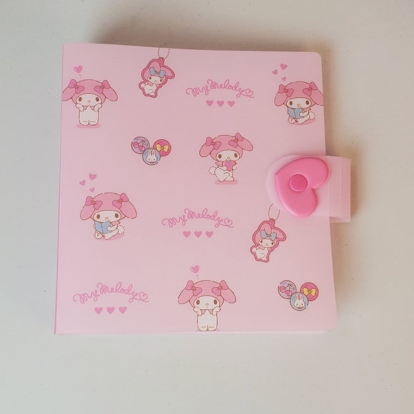 Toys | My Melody Plush Toy And Small Binder | Poshmark